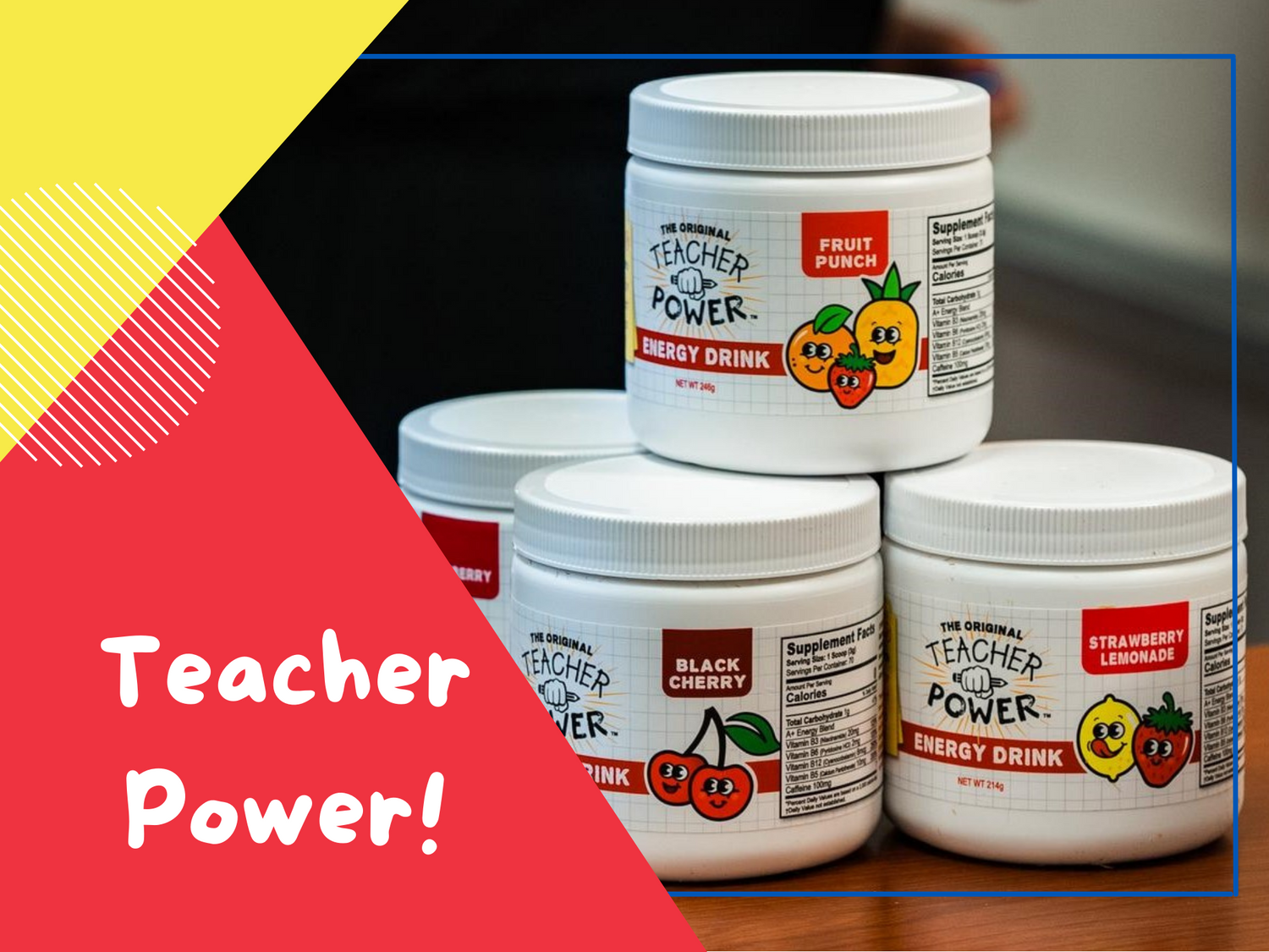 The Original Teacher Power Energy Drink
